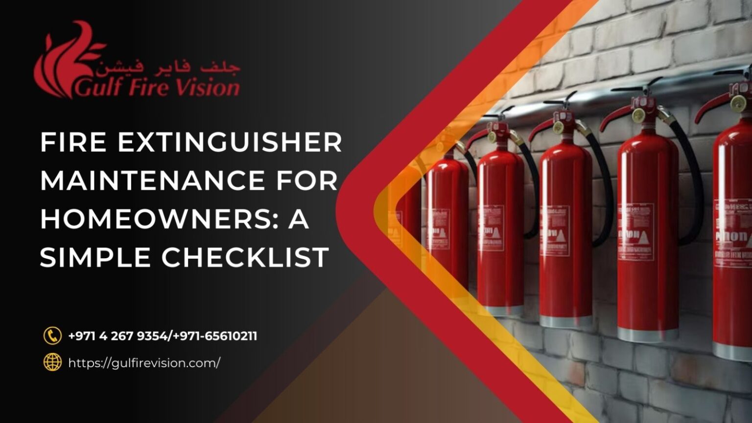 Fire Extinguisher Maintenance for Homeowners: A Simple Checklist ...